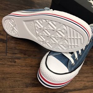 Converse | Shoes | Converse Denim High Platform Brand New | Poshmark